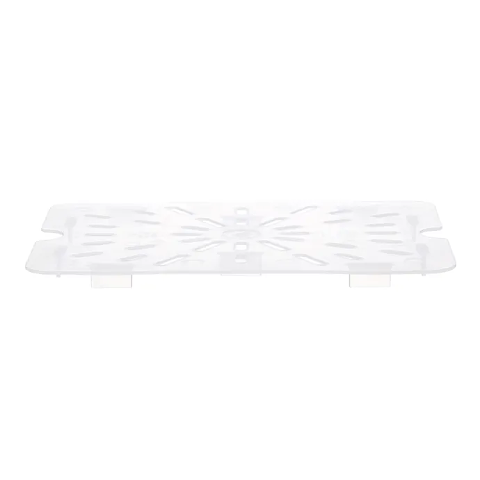 Cambro - 20PPD190 - 1/2 Size Translucent Food Pan Drain Shelf | TundraFMP