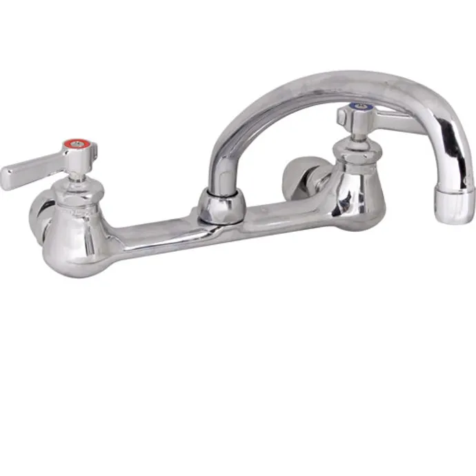 Chicago Faucet - 540-LDL9ABCP - 8 in Center Faucet 9 in arched spout ...