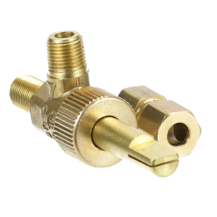 1/8 in Gas Burner Valve w/ 1/4 in Tubing Outlet | TundraFMP