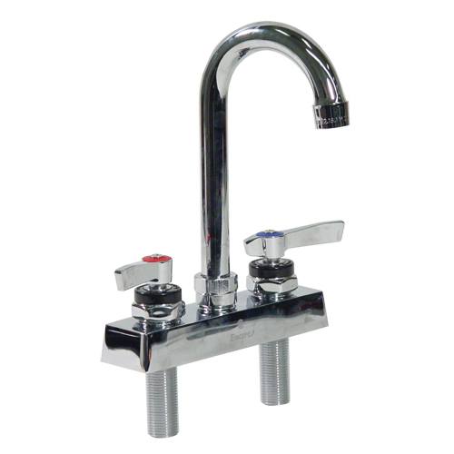 Encore - KL41-4000-SE1Z - 4 in Deck Mount Faucet w/ 3 1/2 in Gooseneck ...