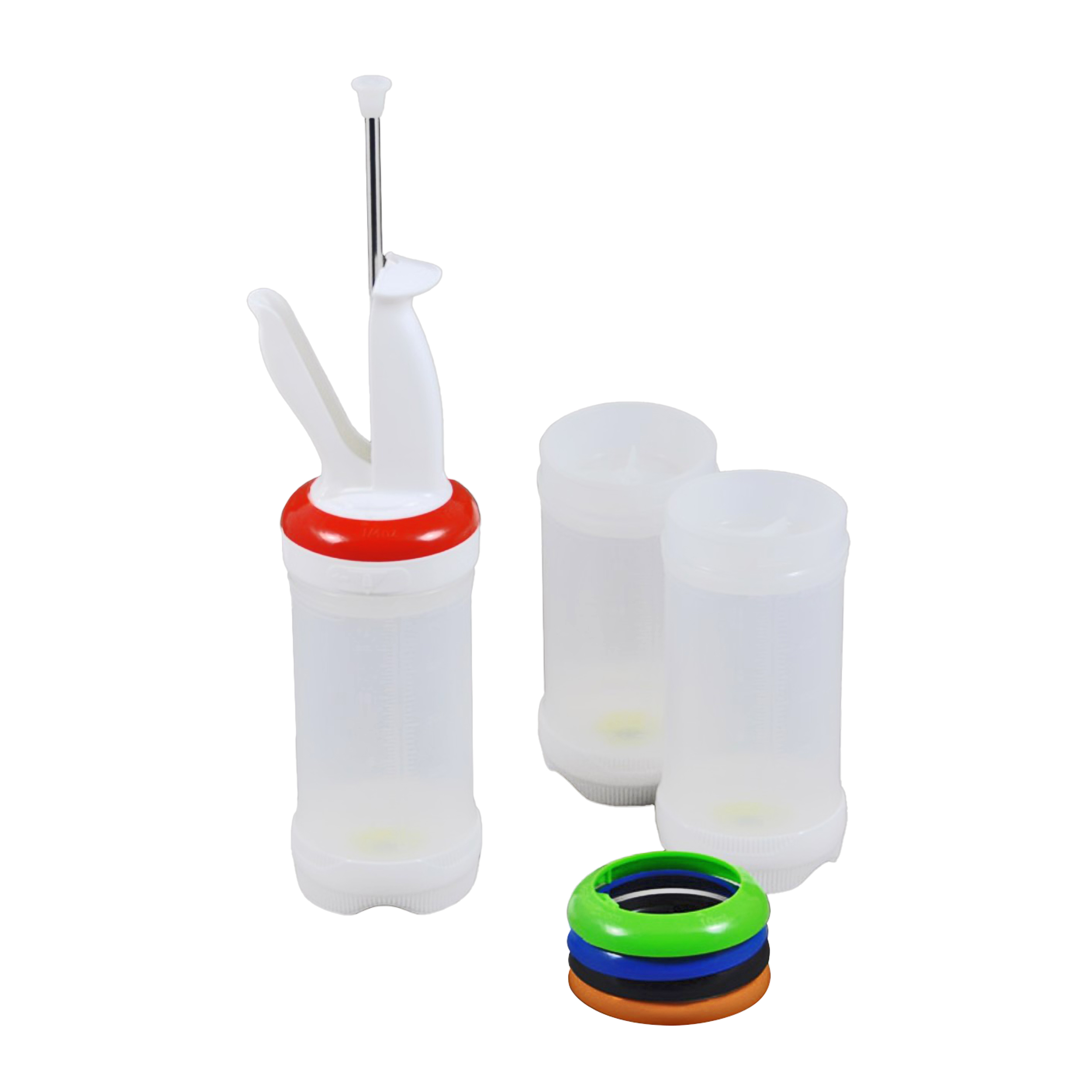 FIFO - PP168GVX3-3 - 16 oz 3 Hole Portion Pal Starter Pack, Green ...