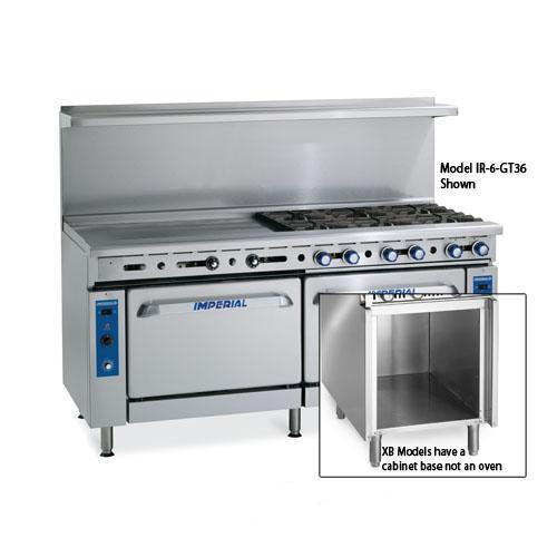 Imperial - IR-2-G60-XB - 72 in 2-Burner Gas Range w/ Griddle, Standard ...