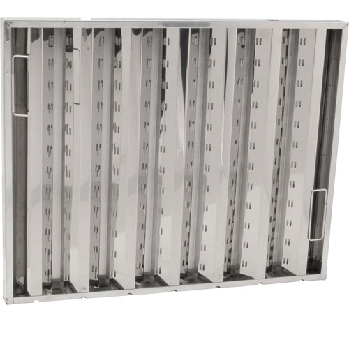 20 in x 25 in Hinged Stainless Steel Hood Filter | TundraFMP