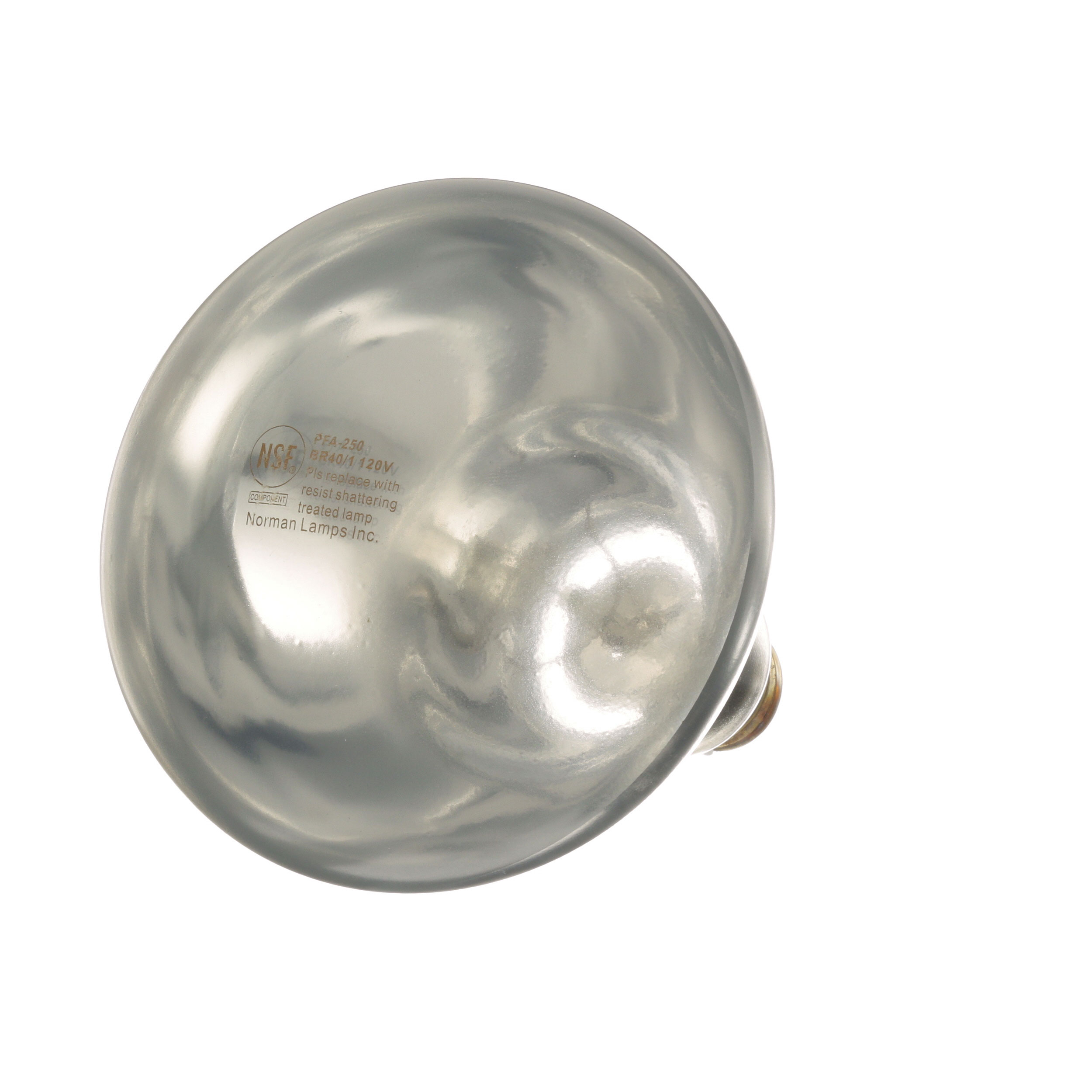 250 Watt Clear Shatterproof Heat Lamp Bulb | TundraFMP