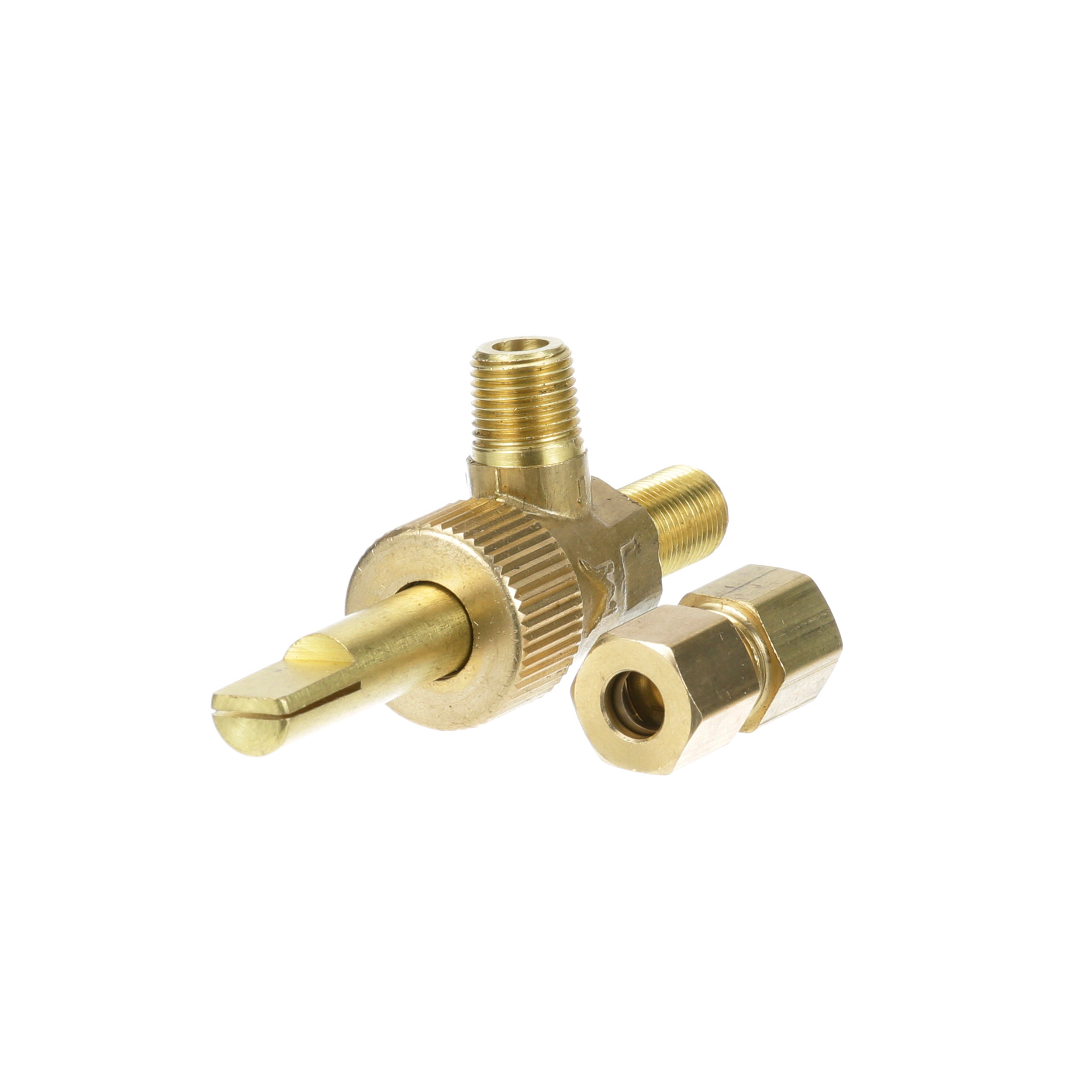1/8 in Gas Burner Valve w/ 1/4 in Tubing Outlet | TundraFMP