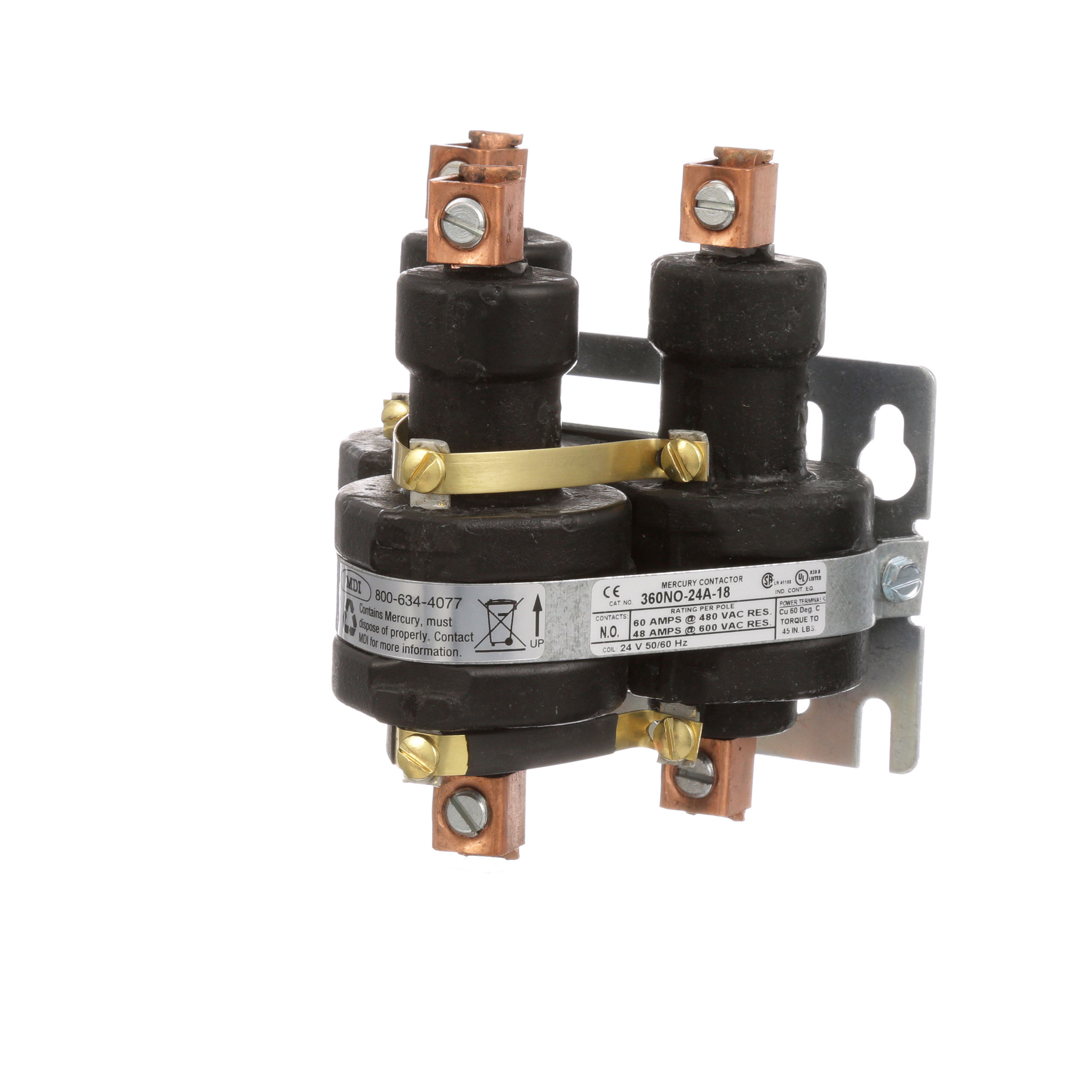 240V 3-Pole Mercury Contactor Replaces Frymaster 8070884-AS | TundraFMP