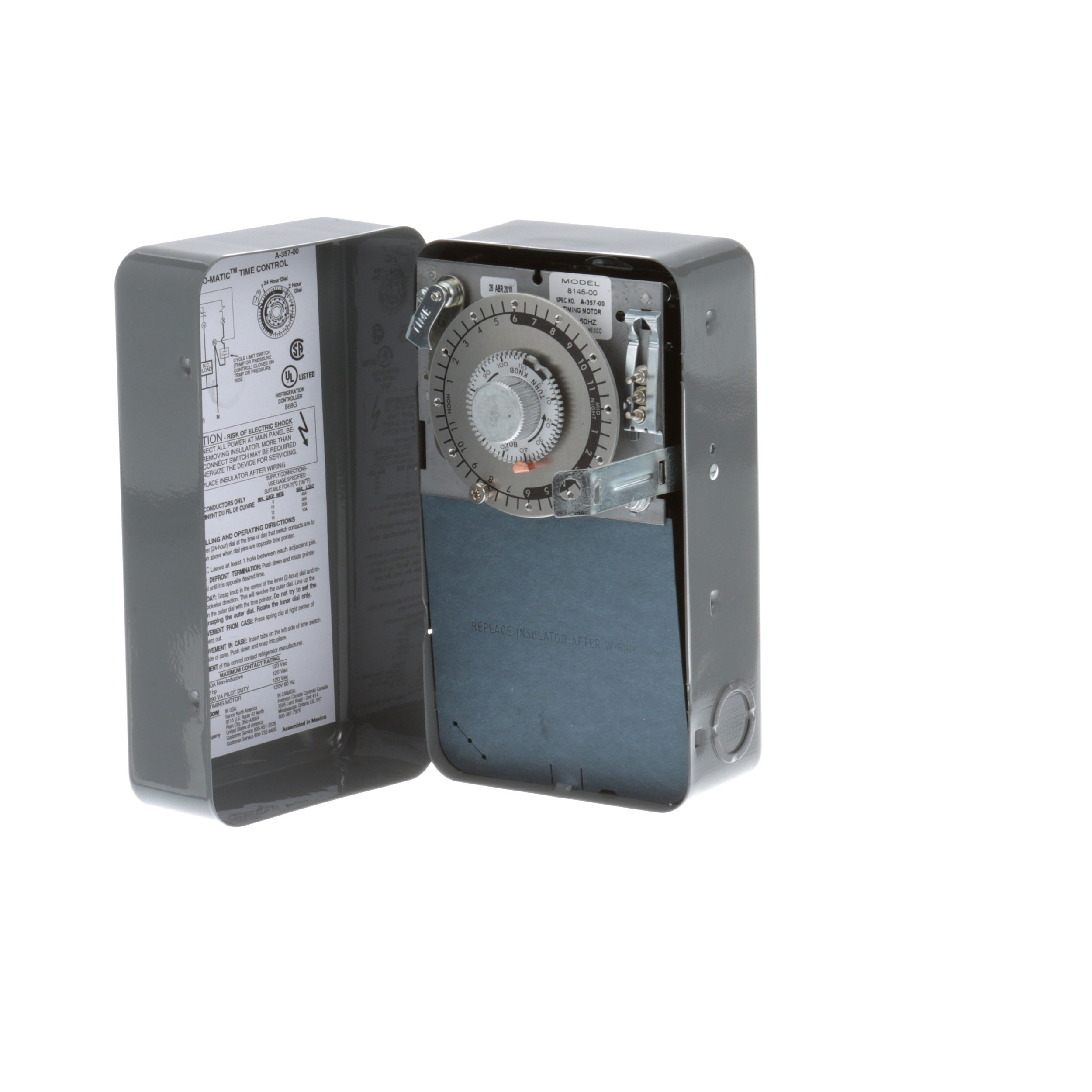 Paragon® - 8145-00 - 120V Mechanical Defrost Timer | TundraFMP