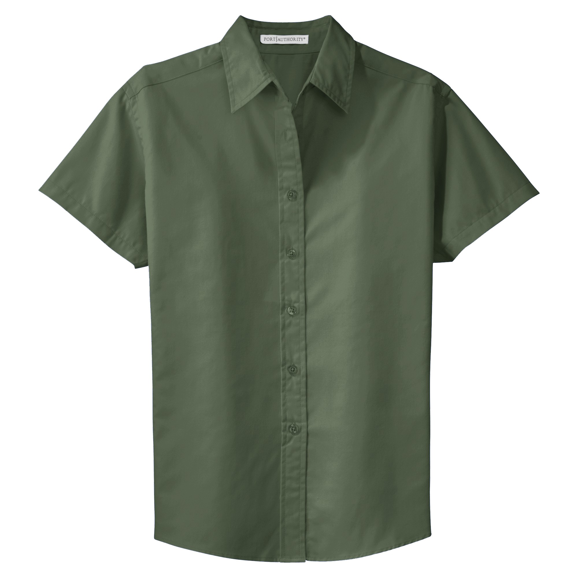 Port Authority - 1182CLVS - Sm Clover Green Women's Short Sleeve Dress ...