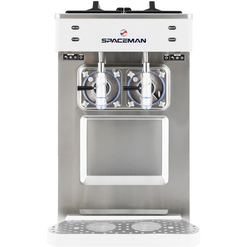 Spaceman - 6695-CL - 2 Flavor Frozen Beverage Machine | TundraFMP