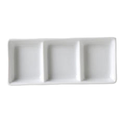 Vertex - AV-D3 - Ventana 3 Compartment Sauce Dish | TundraFMP