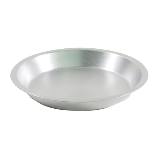 Winco - APPL-9 - 9 in x 1 1/4 in Aluminum Pie Pan | TundraFMP