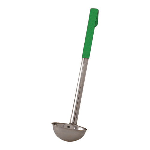 Winco - LDC-4 - 4 oz Green Ladle | TundraFMP